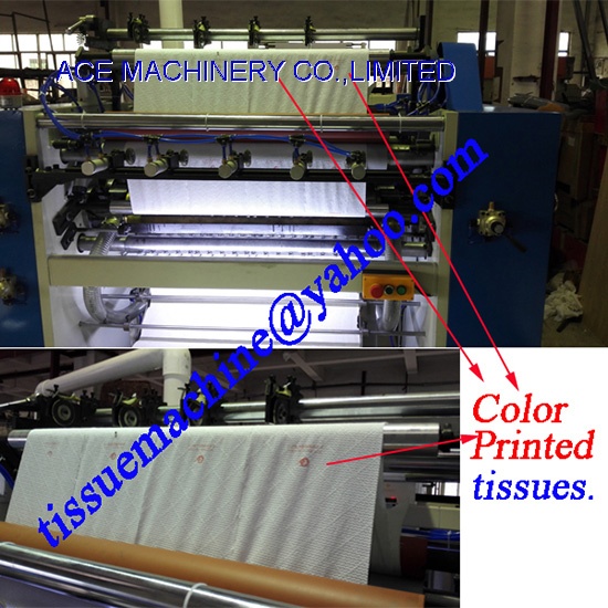 Lamination Printing Facial Tissue V Fold Hand Towel Machine with ...