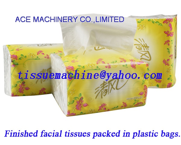 80 pack/min Fully Automatic Facial Tissue Paper Napkin Packaging Machine